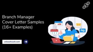 Branch Manager Cover Letter Samples (16+ Examples) | Unleash Cash