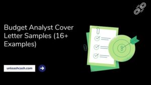 Budget Analyst Cover Letter Samples (16+ Examples) | Unleash Cash