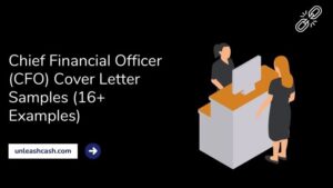 Chief Financial Officer (CFO) Cover Letter Samples (16+ Examples ...