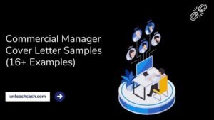 Commercial Manager Cover Letter Samples (16+ Examples) | Unleash Cash