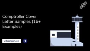 Comptroller Cover Letter Samples (16+ Examples) | Unleash Cash