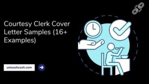 Courtesy Clerk Cover Letter Samples (16+ Examples) | Unleash Cash