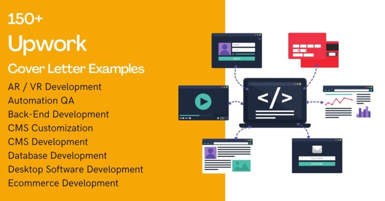 Book | Web, Mobile, & Software Development Upwork Cover Letter Examples | Unleash Cash