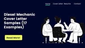 Diesel Mechanic Cover Letter Samples (17 Examples) | Unleash Cash